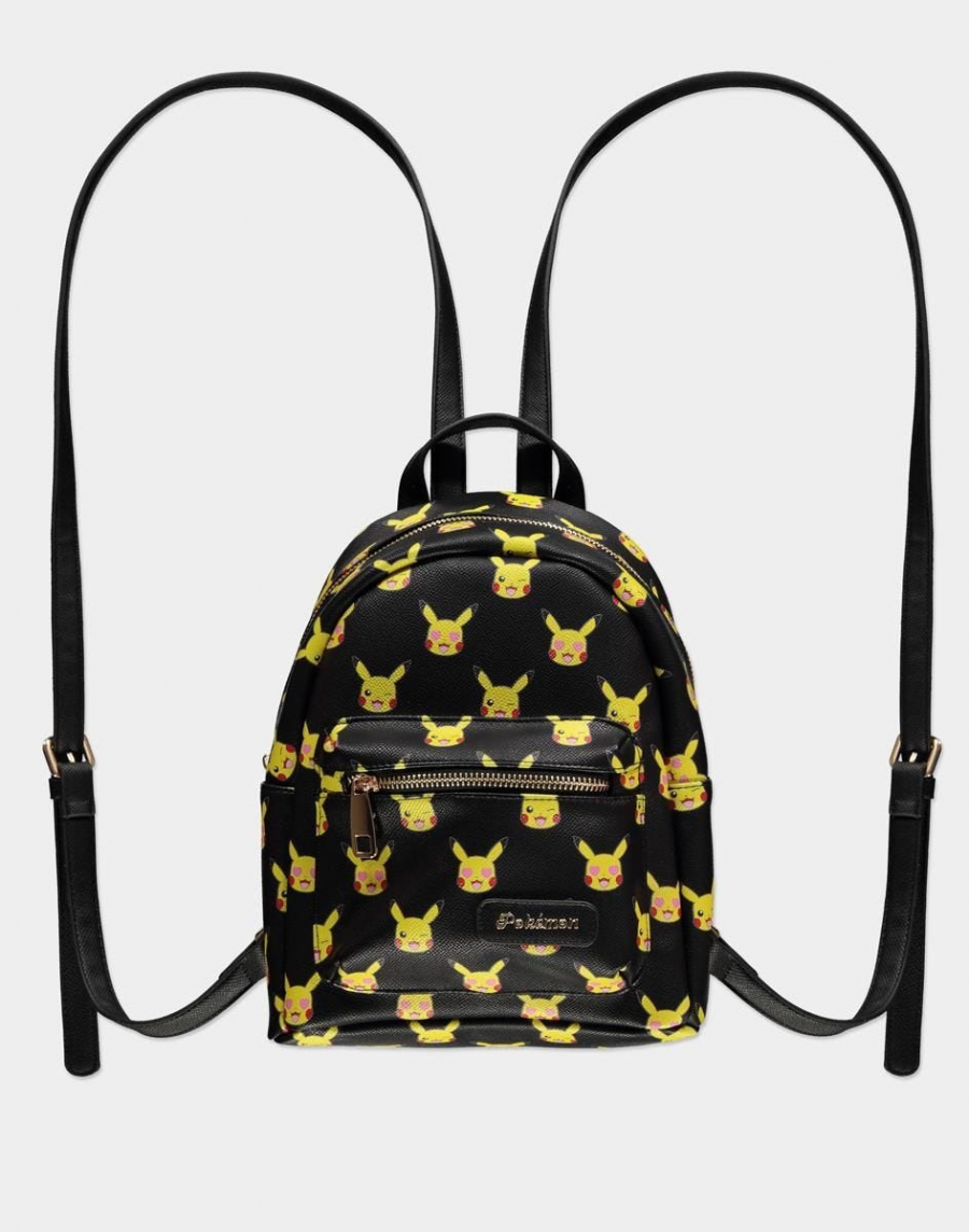 Rucksack Pokemon - Mini Pikachu Gesichter - Xzone.de