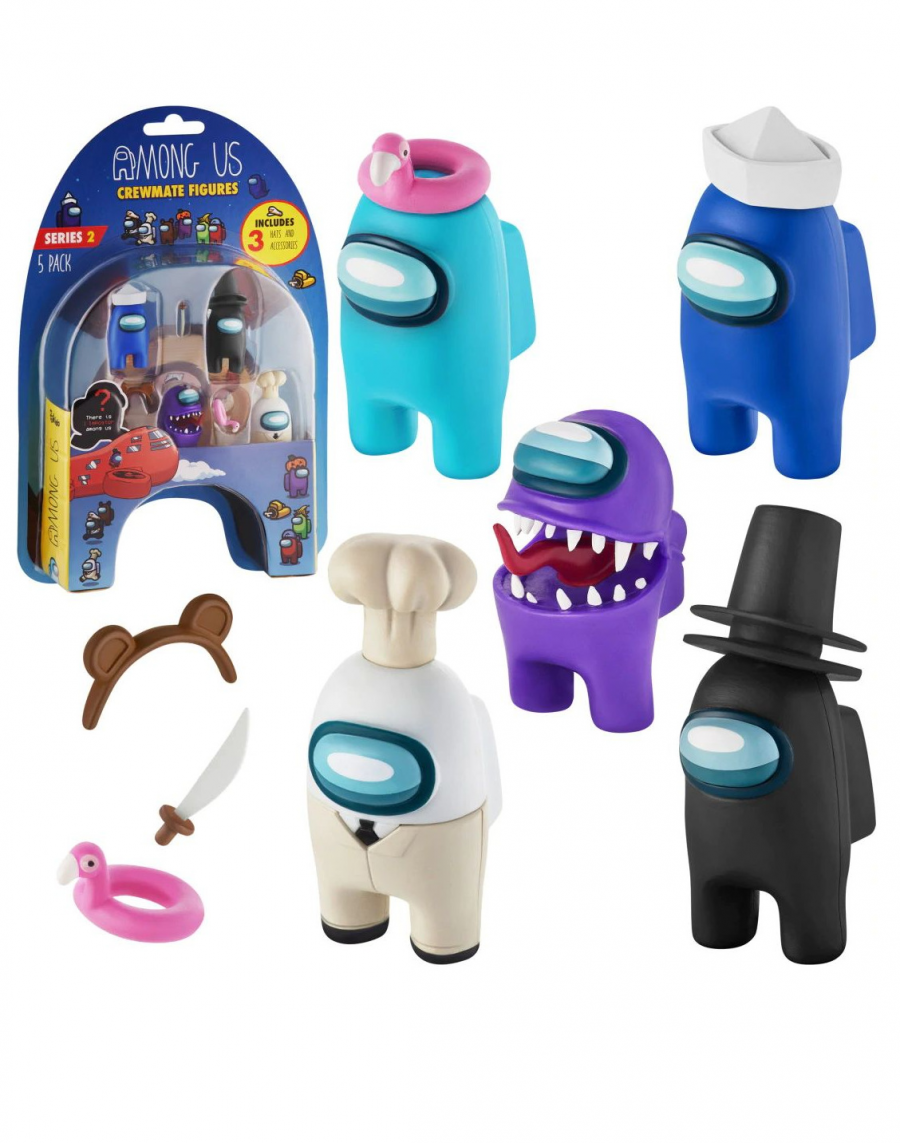 Figur Among Us - Crewmates 5-pack série 2 - Xzone.de