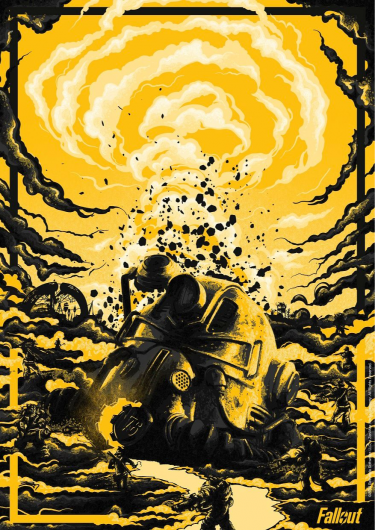 Poster Fallout - Limited Edition Art Print - Xzone.de