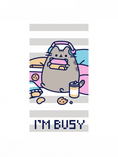 Handtuch Pusheen - Ich bin beschäftigt - Xzone.de Handtuch Pusheen - Ich bin beschäftigt - Xzone.de